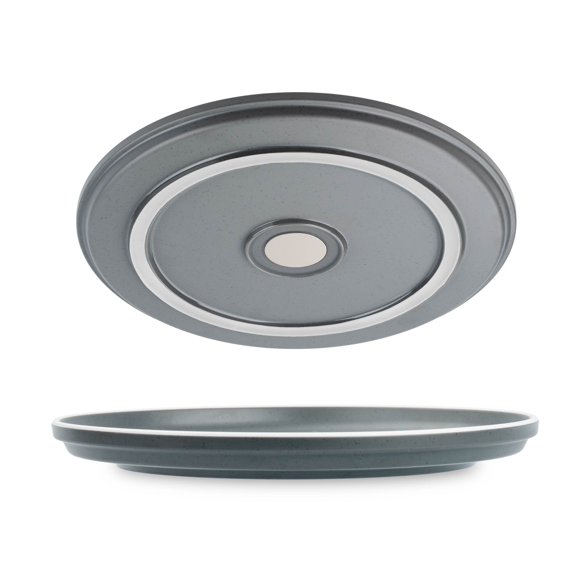 Magnet-Kunststoffteller DOLOMIT GREY ⌀ 25 cm